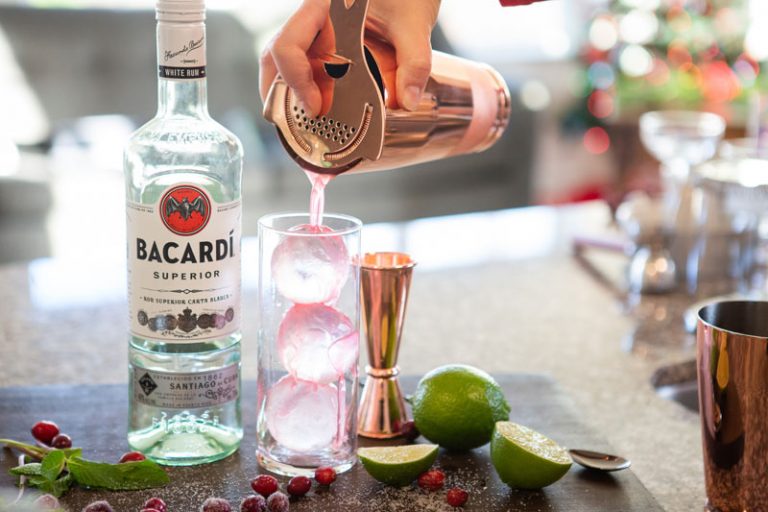 Mistletoe Mojito Recipe | Spilling Tequila