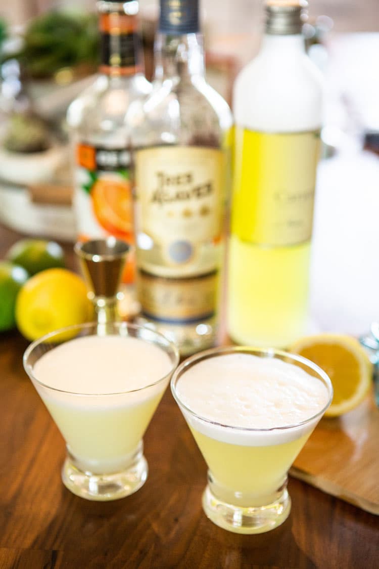 Tequila Lemon Sour Recipe | Spilling Tequila